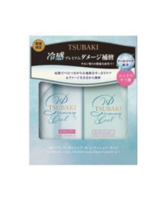 Shiseido Tsubaki Premium Cool Shampoo & Conditioner Set - 490ml + 490ml ...